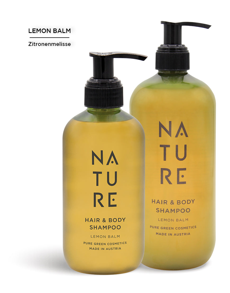 Natürliche 2-in-1 Shampoo mit Zitronenmelisse & Lindenblüte – Pure ...